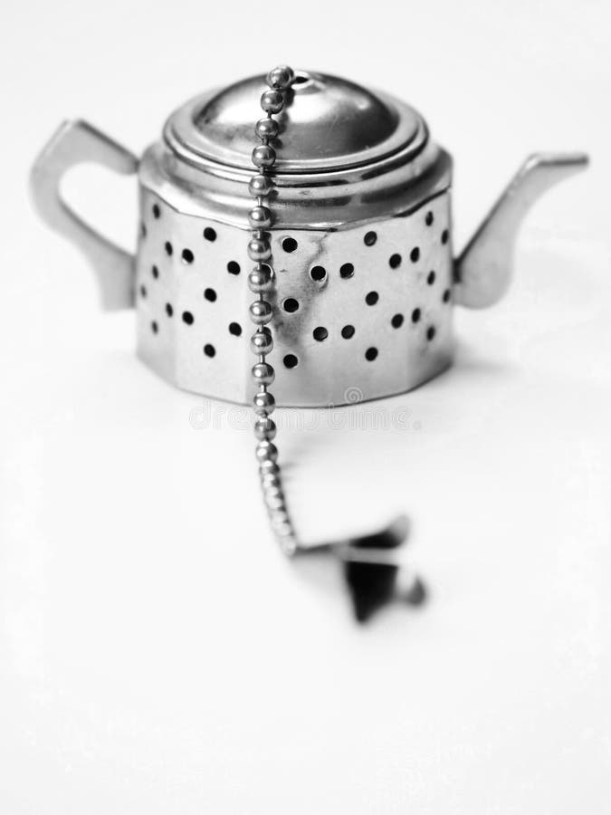 Tea filter stock image. Image of isolated, white, utensil - 17475403