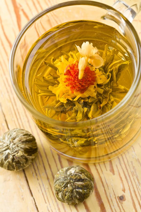 Tea with flower stock photo. Image of healthcare, flower - 18865864