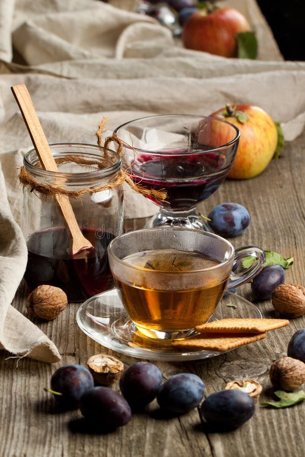 Tea and fruits stock photo. Image of antioxidant, plant - 21231176