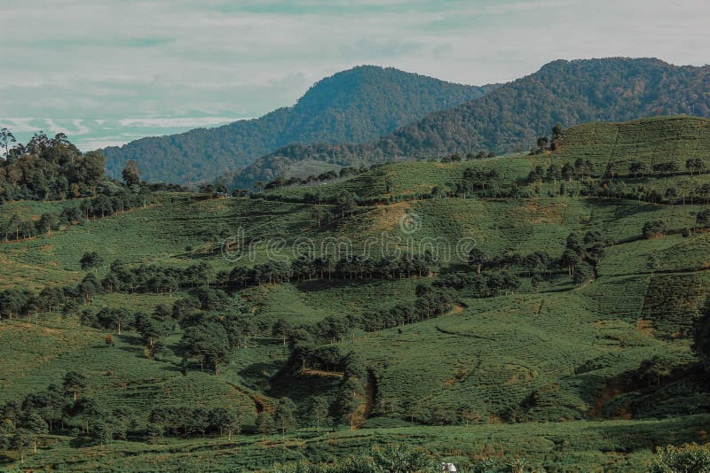 BOGOR WEST JAVA INDONESIA 22 OCTOBER 2020 Sunset Moment with Cloud at ...