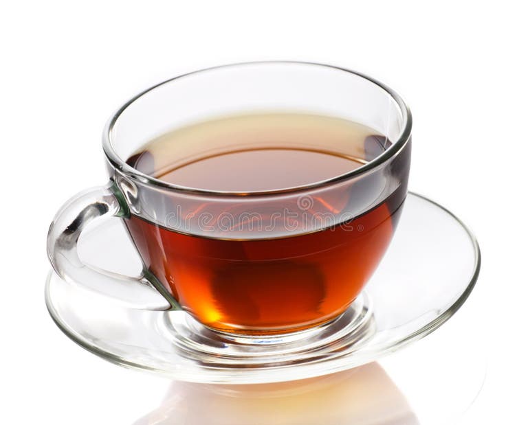 Tea in glass cup stock photo. Image of relax, beverage - 33601936