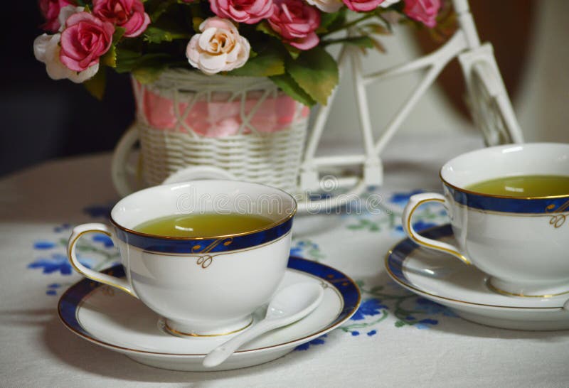 TEA stock photo. Image of decoration, cups, kitchen, life - 58318802