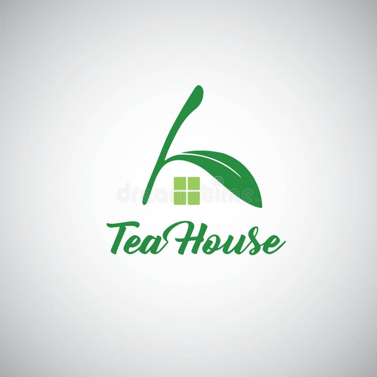 Tea House Logo Template Design Vector Stock Vector - Illustration of ...