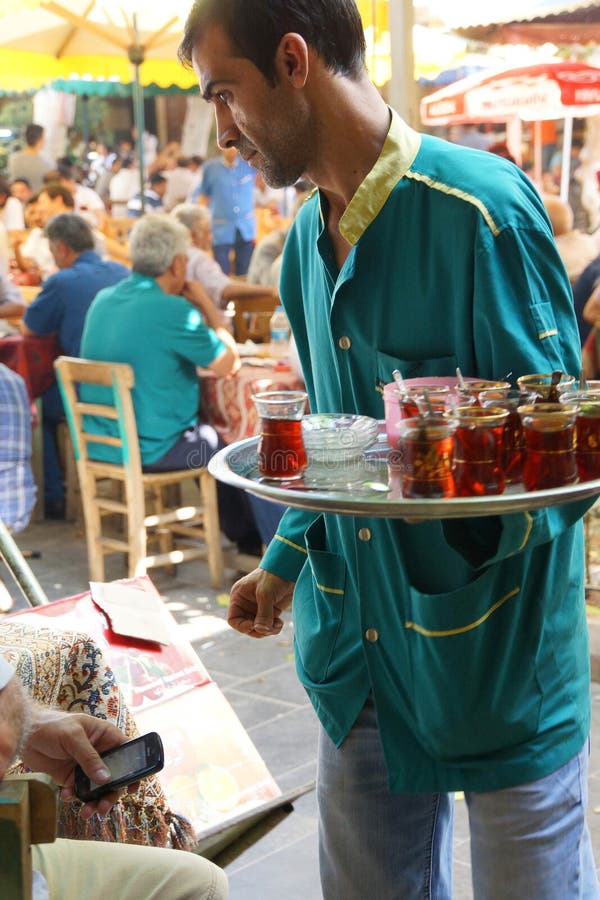 Tea house in Urfa bazaar editorial photo. Image of house - 46936976