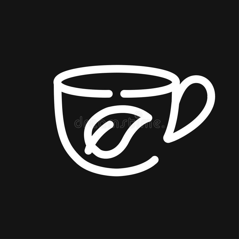 Tea Icon Vector Sign Symbol for Design Stock Illustration ...
