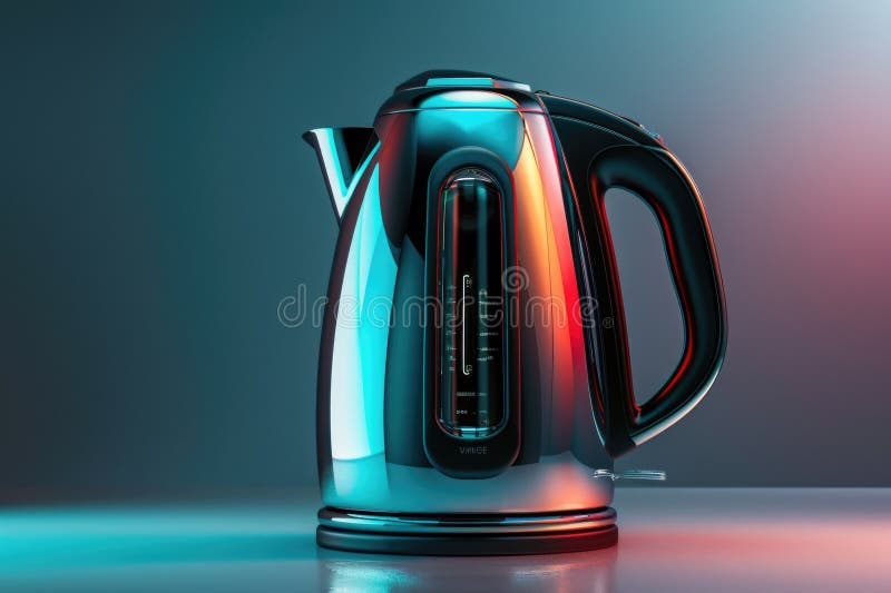 A Tea Kettle Sitting on Top of a Table, Ready for Use Stock Photo ...