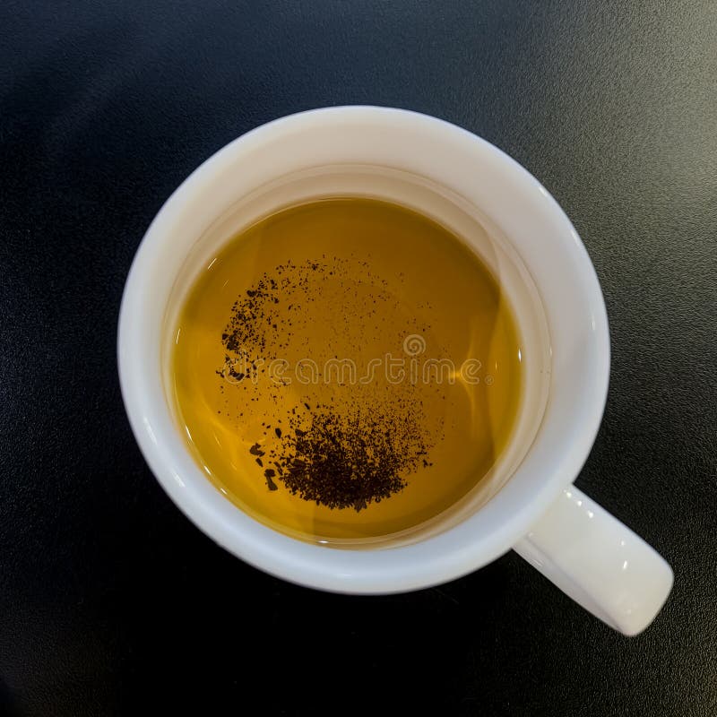 Tea Leaf Dregs in the Bottom of a Mug Stock Image - Image of bakery ...