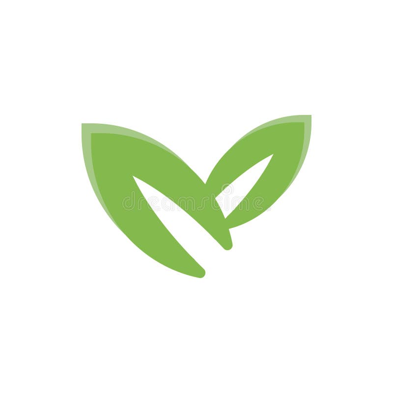 Tea Leaf Logo Template Icon Stock Vector - Illustration of serving ...