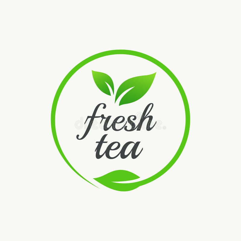 Tea Logo Design Vector Template Nature Herbal Stock Vector ...