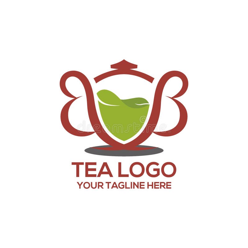 Tea Logo Vector Art Logo Template and Illustration Stock Vector ...