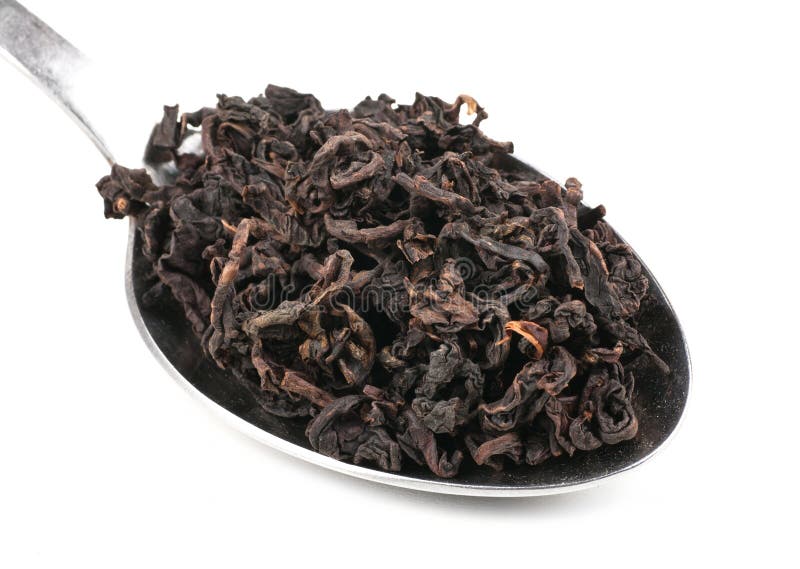 Tea loose dried tea leaves stock image. Image of chai - 35629189