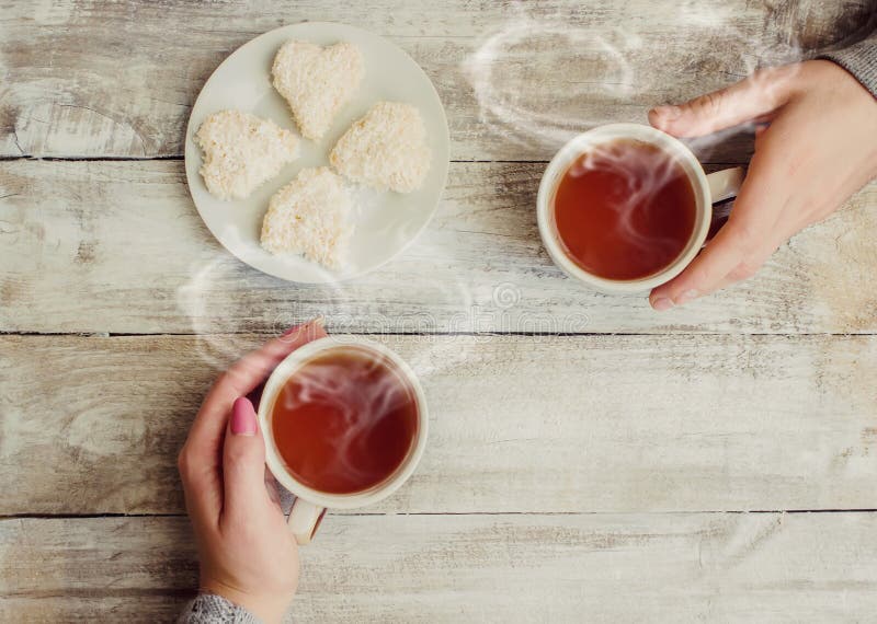 Tea lovers stock photo. Image of expression, companion - 25444380