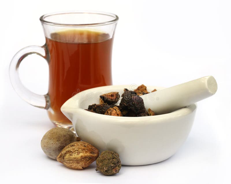 Tea made from Triphala stock photo. Image of herbal, officinalis - 51783858