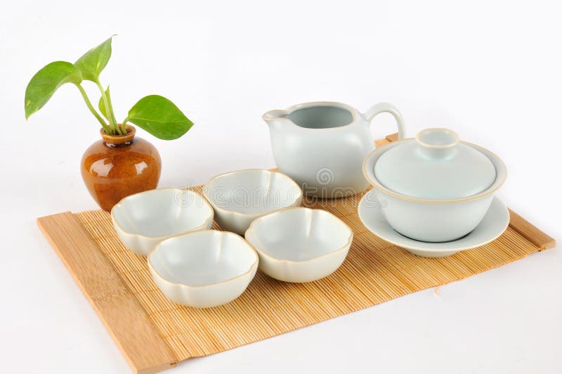 Tea making set stock image. Image of steam, drainer, boil - 28210411