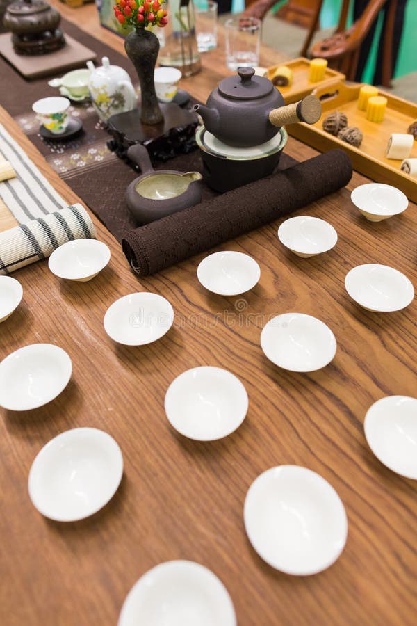 Tea making set stock photo. Image of pattern, asia, chinese - 42266720