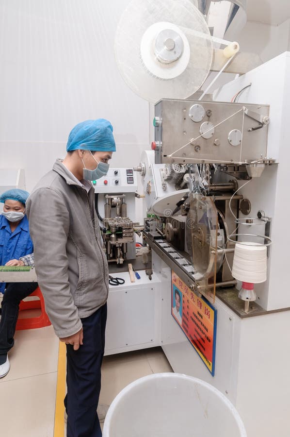 Tea Manufacturing Workers editorial photography. Image of product ...