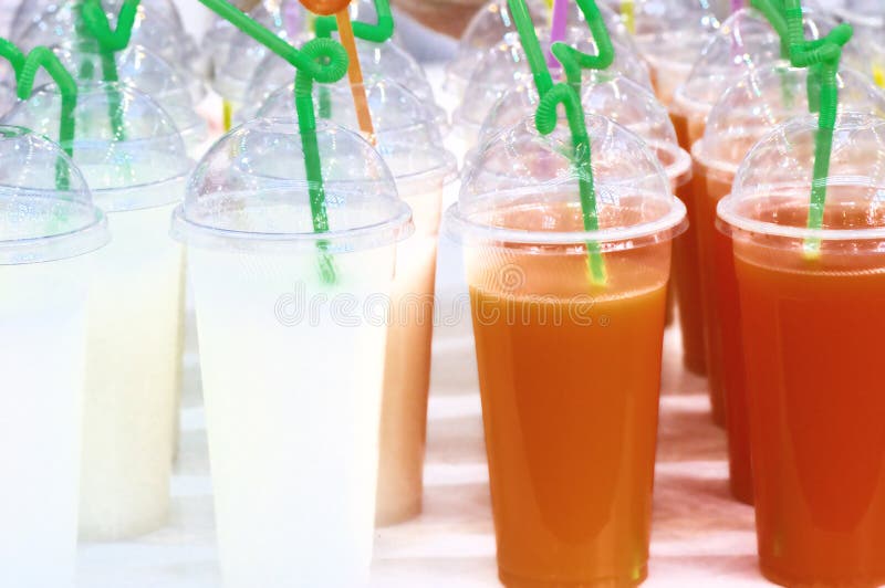 Tea with Milk and Watermelon Juice Stock Photo - Image of piece, asian ...