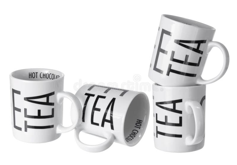 Tea Mugs stock photo. Image of pile, shot, dinnerware - 77606592