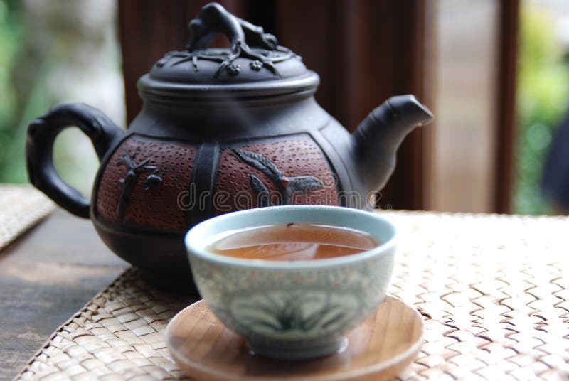 Tea for One stock image. Image of calm, afternoon, teapot - 20047463