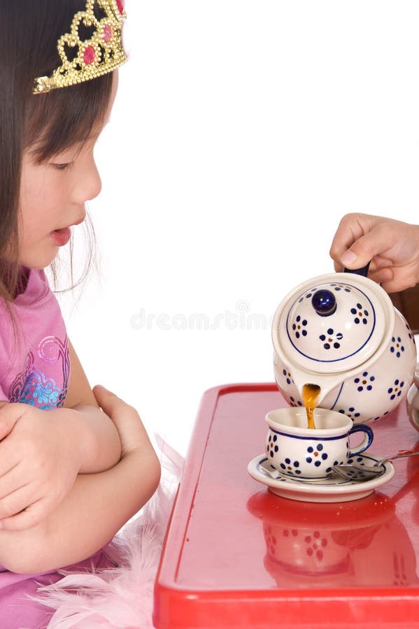 Tea Party stock image. Image of happy, table, young, asian - 8357661