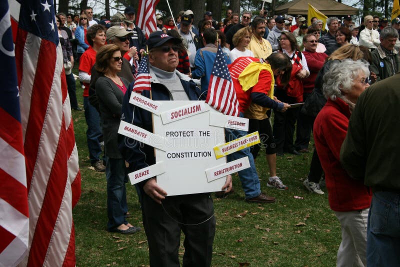 Tea Party Express Interview Editorial Photo - Image of liberty, crowd ...