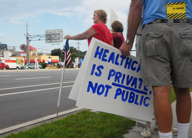 Tea Party Protesters editorial photo. Image of senior - 10857716