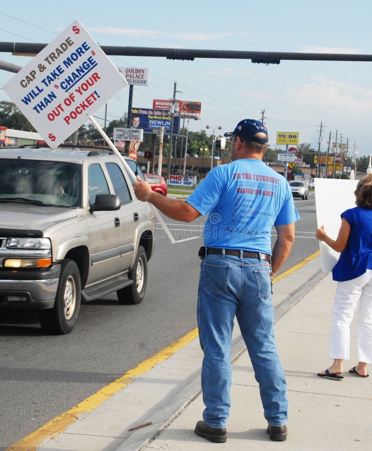 Tea Party Protesters editorial photo. Image of anger - 10857811