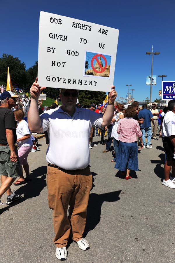 Tea Party Rally in Saint Louis Missouri Editorial Photo - Image of ...
