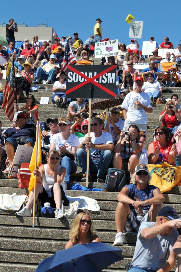 Tea Party Rally in Saint Louis Missouri Editorial Stock Image - Image ...