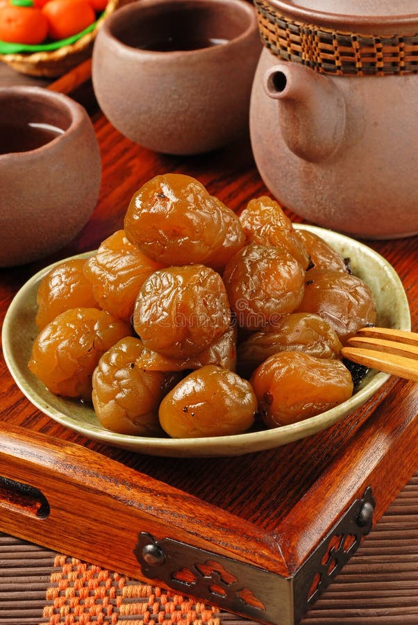 Tea plum stock image. Image of brown, plum, shallow, seeded - 27065397