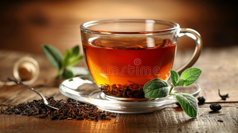 Tea is Popular Drink in Many Countries Stock Image - Image of tableware ...