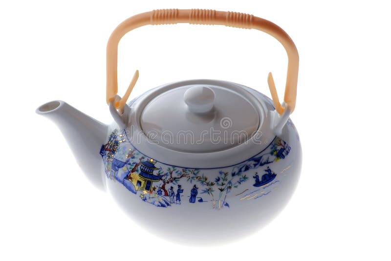 Tea pot stock image. Image of afternoon, holder, pottery - 12055299
