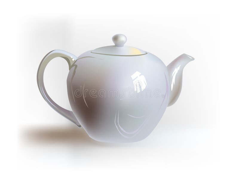 Tea composition stock vector. Illustration of floral, fruits - 8224426