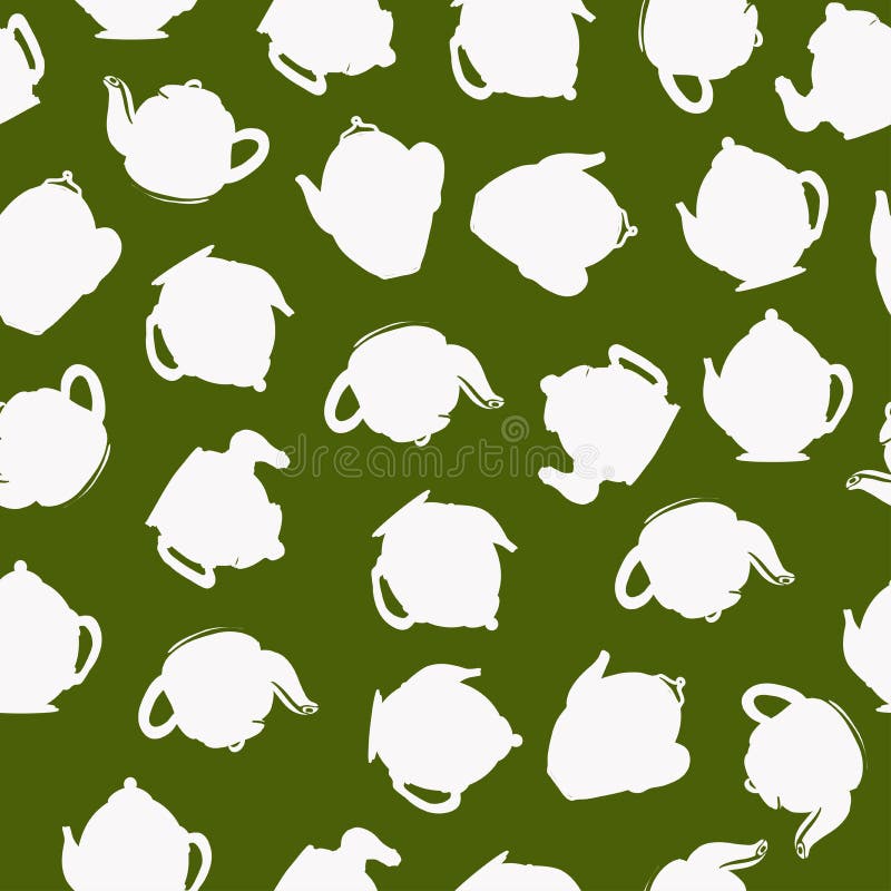 Tea Pot Set for Your Design Stock Vector - Illustration of element ...