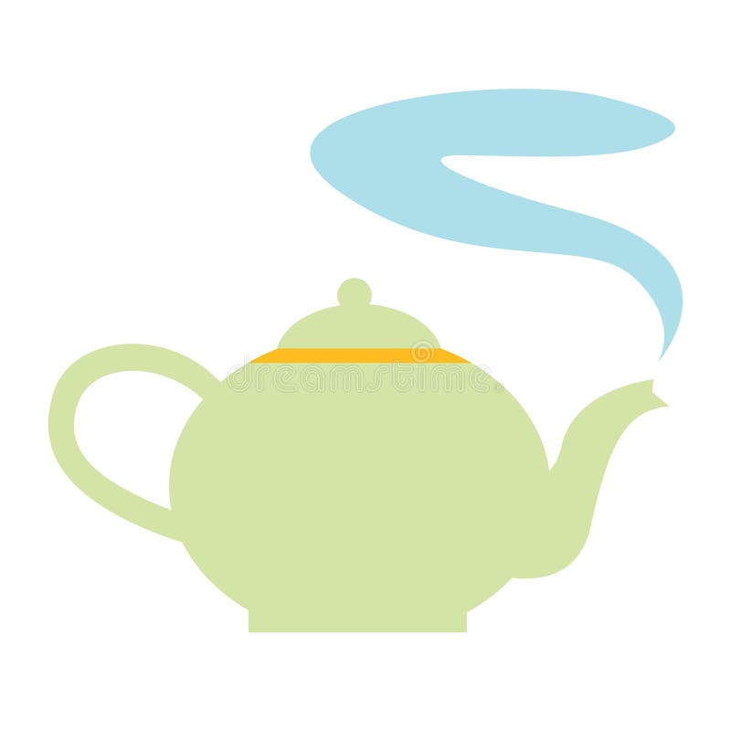 Tea pot vector flat stock vector. Illustration of ceramics - 87977634