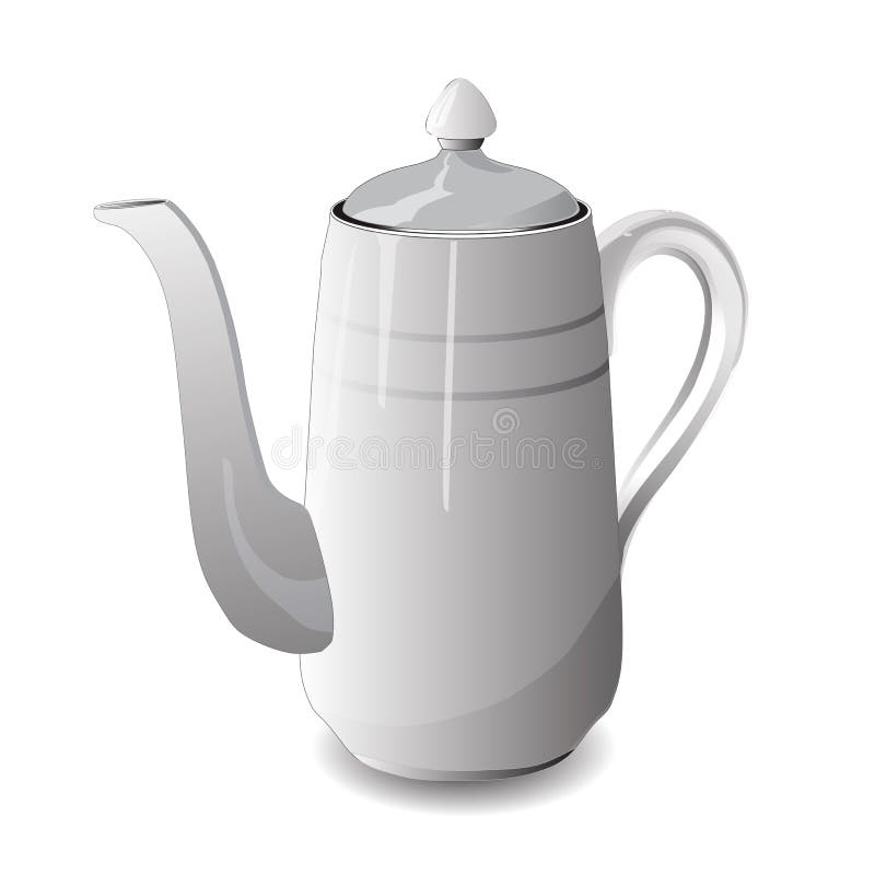 Tea Pot. Vector Illustration Stock Vector - Illustration of beverage ...