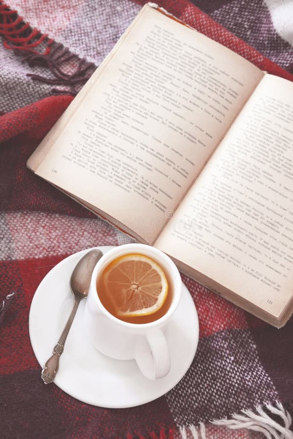Tea and reading stock photo. Image of spoon, reading - 36670180