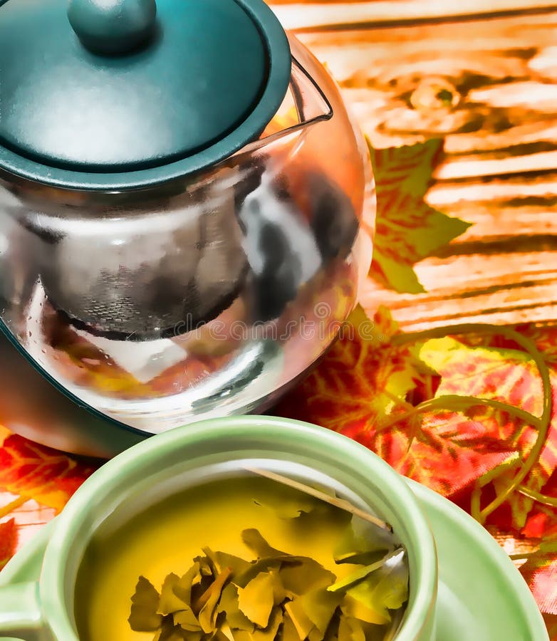 Lime Green Tea Means Refreshments Restaurant and Refreshment Stock ...