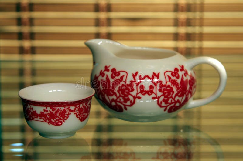 Tea service stock image. Image of hainan, asia, ceremony - 1135207