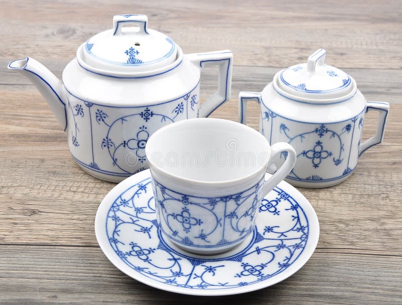 Tea service stock image. Image of pattern, sugar, tableware - 39880975