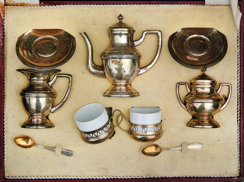 Tea set stock image. Image of decoration, relax, bowl - 74184809