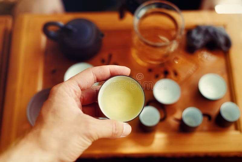 Tea Set for Tea Ceremony. Tea Ritual. Stock Photo - Image of healthy ...
