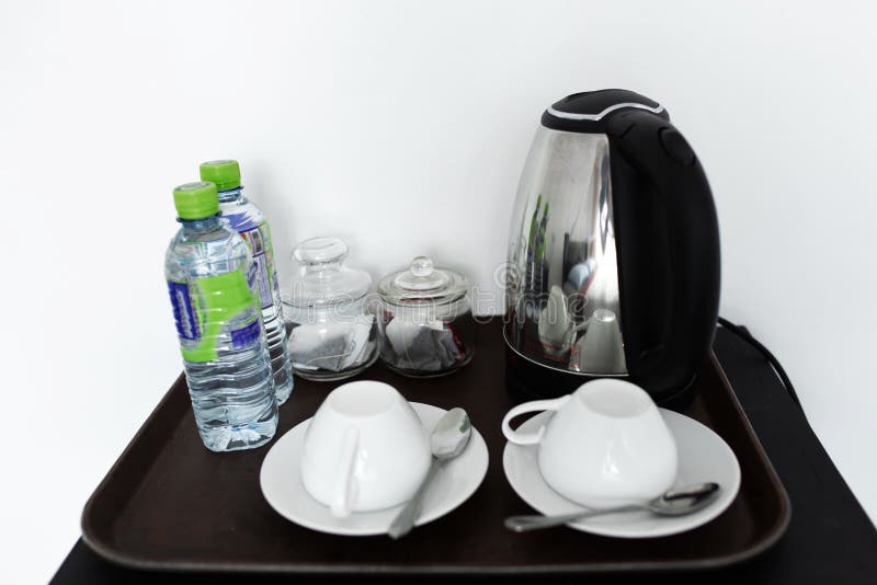 Tea Set in a Hotel Room in Sri Lanka Stock Photo - Image of coffee ...