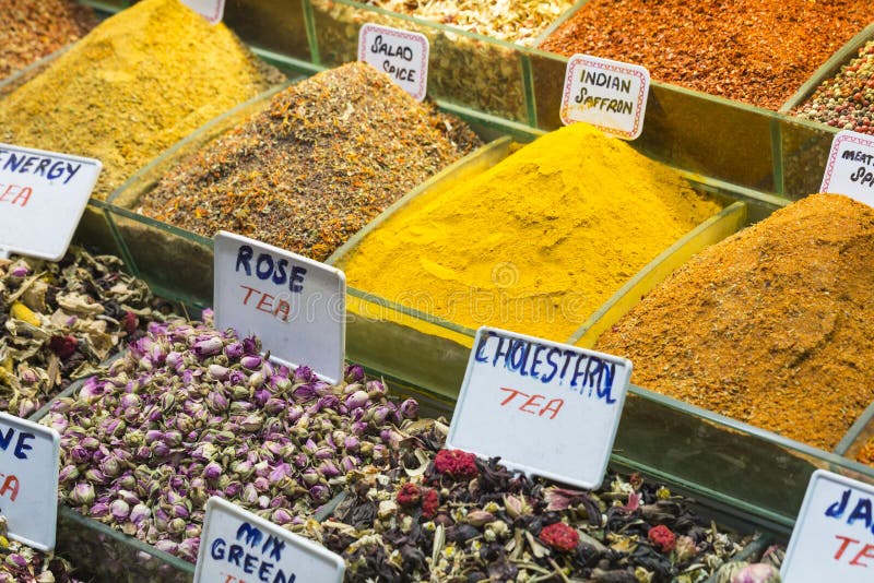 Tea Shop in Grand Bazaar, Istanbul, Turkey. Stock Photo - Image of ...