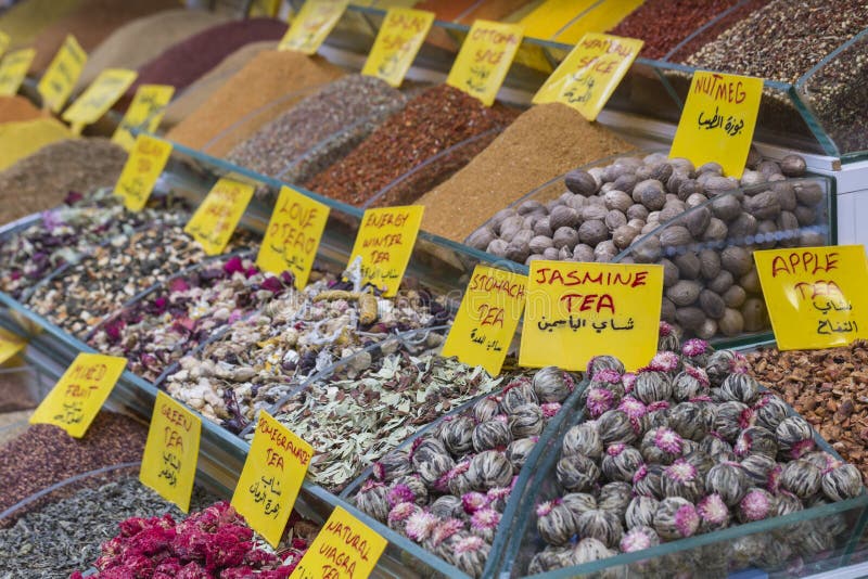 Tea Shop in Grand Bazaar, Istanbul, Turkey. Stock Image - Image of ...