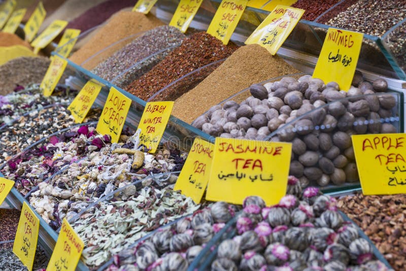 Tea Shop in Grand Bazaar, Istanbul, Turkey. Stock Image - Image of ...