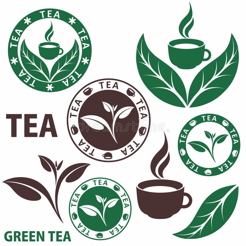 Tea stock vector. Illustration of aroma, element, branch - 29748349