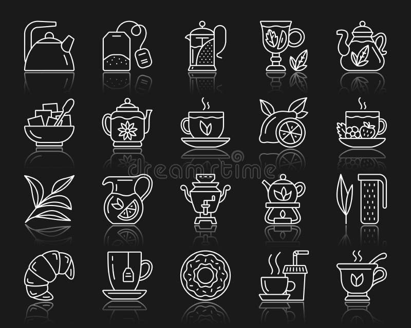 Making Tea Icons Stock Illustrations – 199 Making Tea Icons Stock ...
