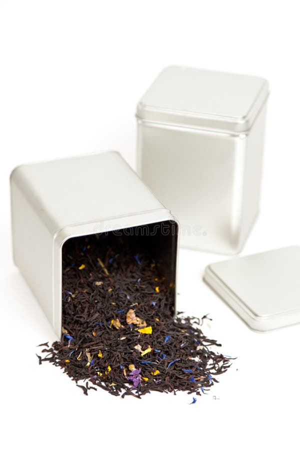 Tea Spilling Out of a Tea Box Stock Image - Image of india, healthcare ...