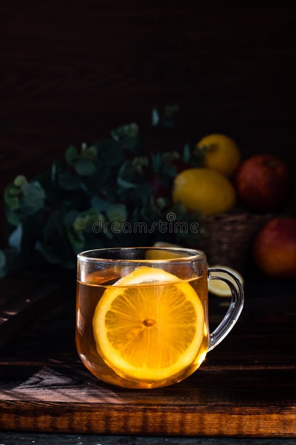 Tea is Splashed Out of a Dissold Mug with Tea Inside and Pieces of ...